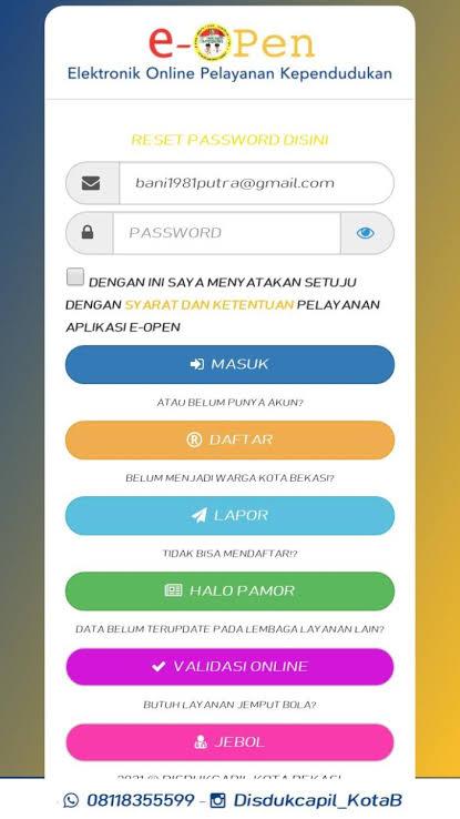E-Open Disdukcapil Wakili Kota Bekasi di Kompetisi Inovasi Pelayanan ...