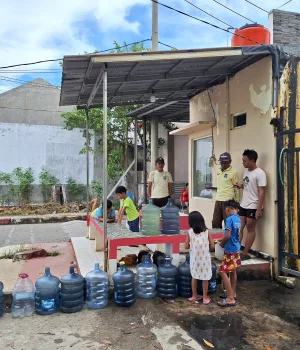 Kebocoran Pipa Perumda Tirta Bhagasasi, Warga Bekasi Krisis Air Bersih - Go Bekasi