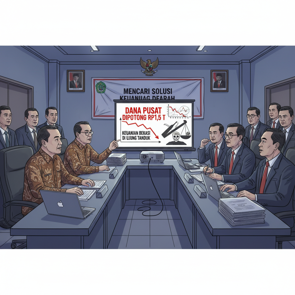 Dana Pusat Dipotong Rp1,5 T, Keuangan Bekasi di Ujung Tanduk - Go Bekasi